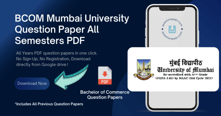 Mumbai University (MU) » QuestionPepr.com