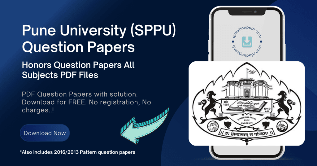 Honors Pune University Question Papers (SPPU) PDF Download – Past ...