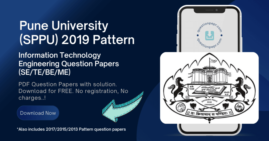 SPPU Question Paper 2019 Pattern | SPPU Question Paper 2019 Pattern