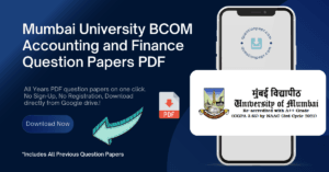 Download Mumbai University BCOM Accounting And Finance Question Papers PDF